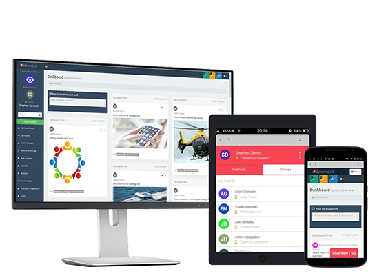 Schemelink - Messaging & Sharing for Pubwatch, Shopwatch, Hotelwatch ...